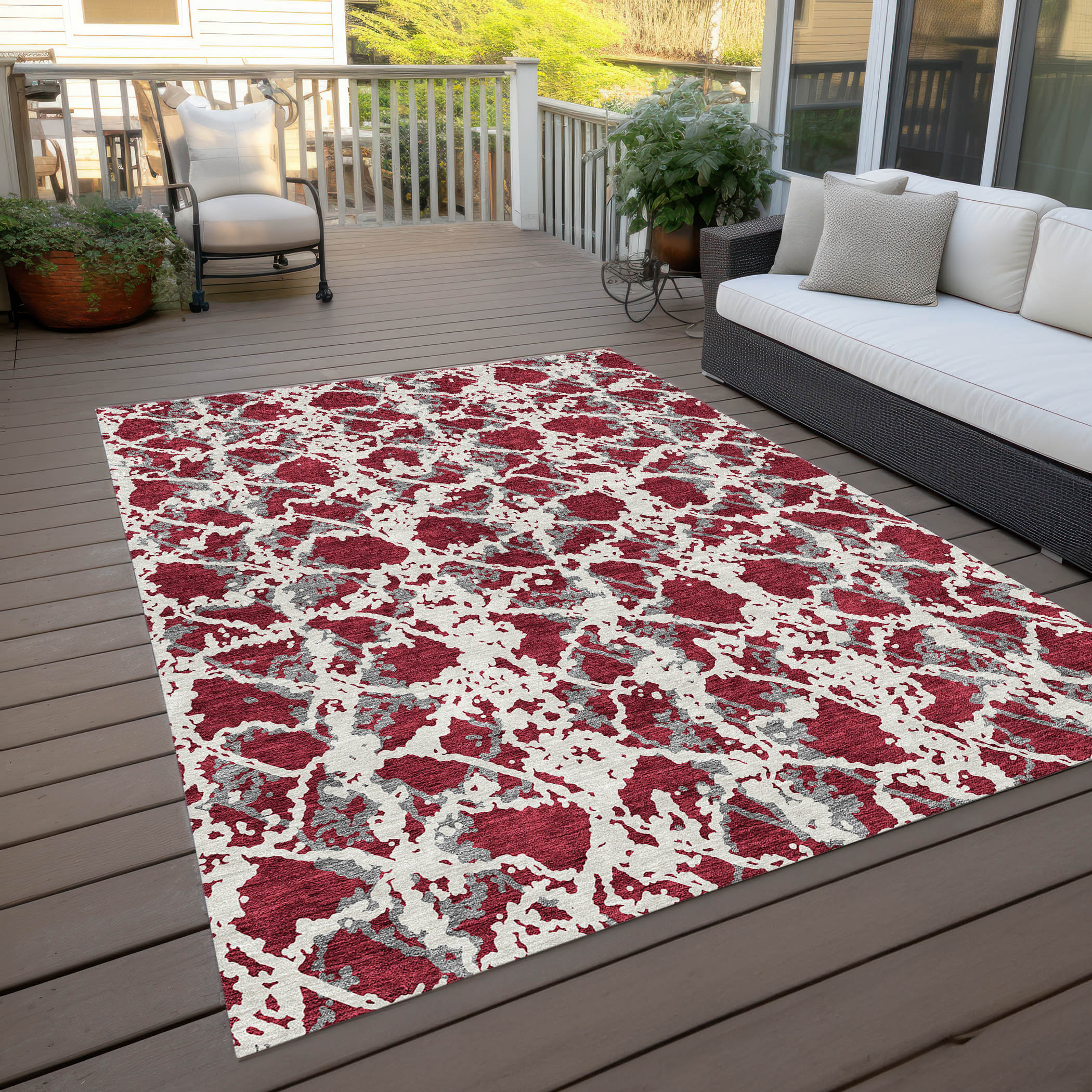 Wade Logan® Chayden Area Rug with Non-Slip Backing | Wayfair