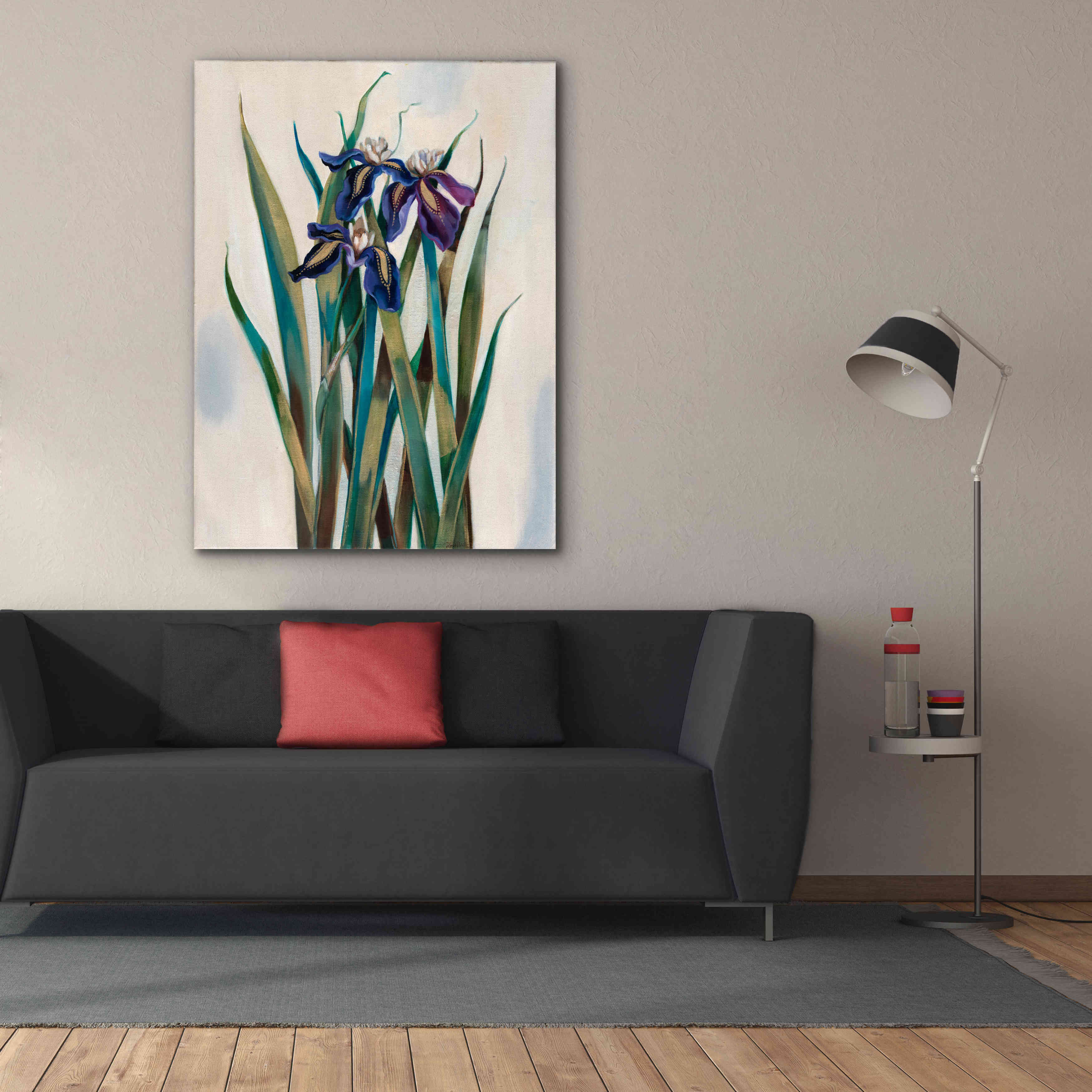 Red Barrel Studio® Epic Graffiti 'Iris Inlay' By Louise Montillio Gic ...