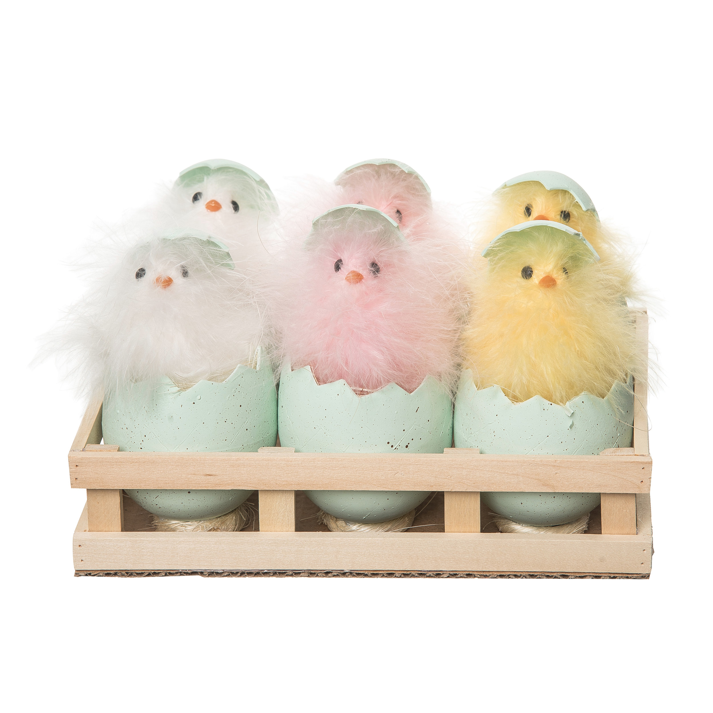 Ophelia & Co. Foam 9 in. Multicolor Easter Hatching Chicks In Display ...