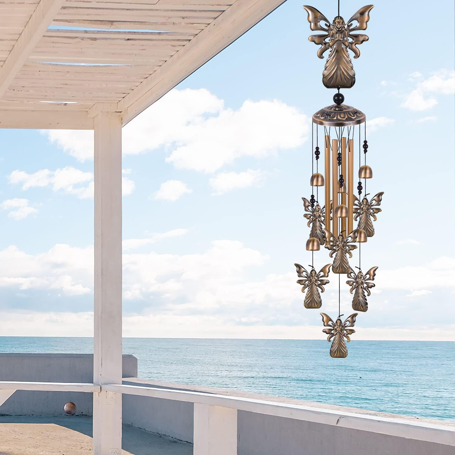 Arlmont & Co. Angel Wind Chimes For Home & Garden | Wayfair