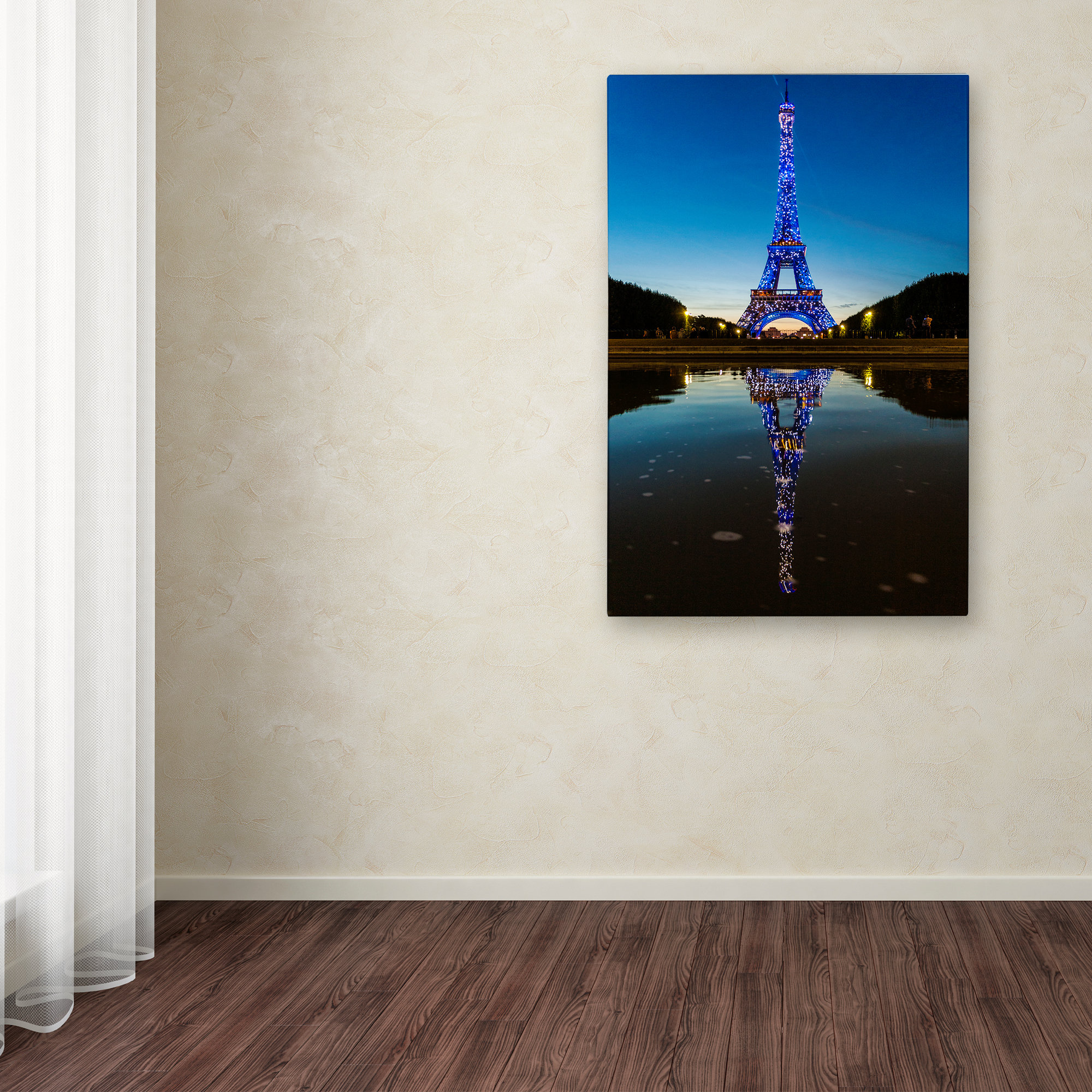 Latitude Run® Ann 'Eiffel Tower 12' Photographic Print on Wrapped ...