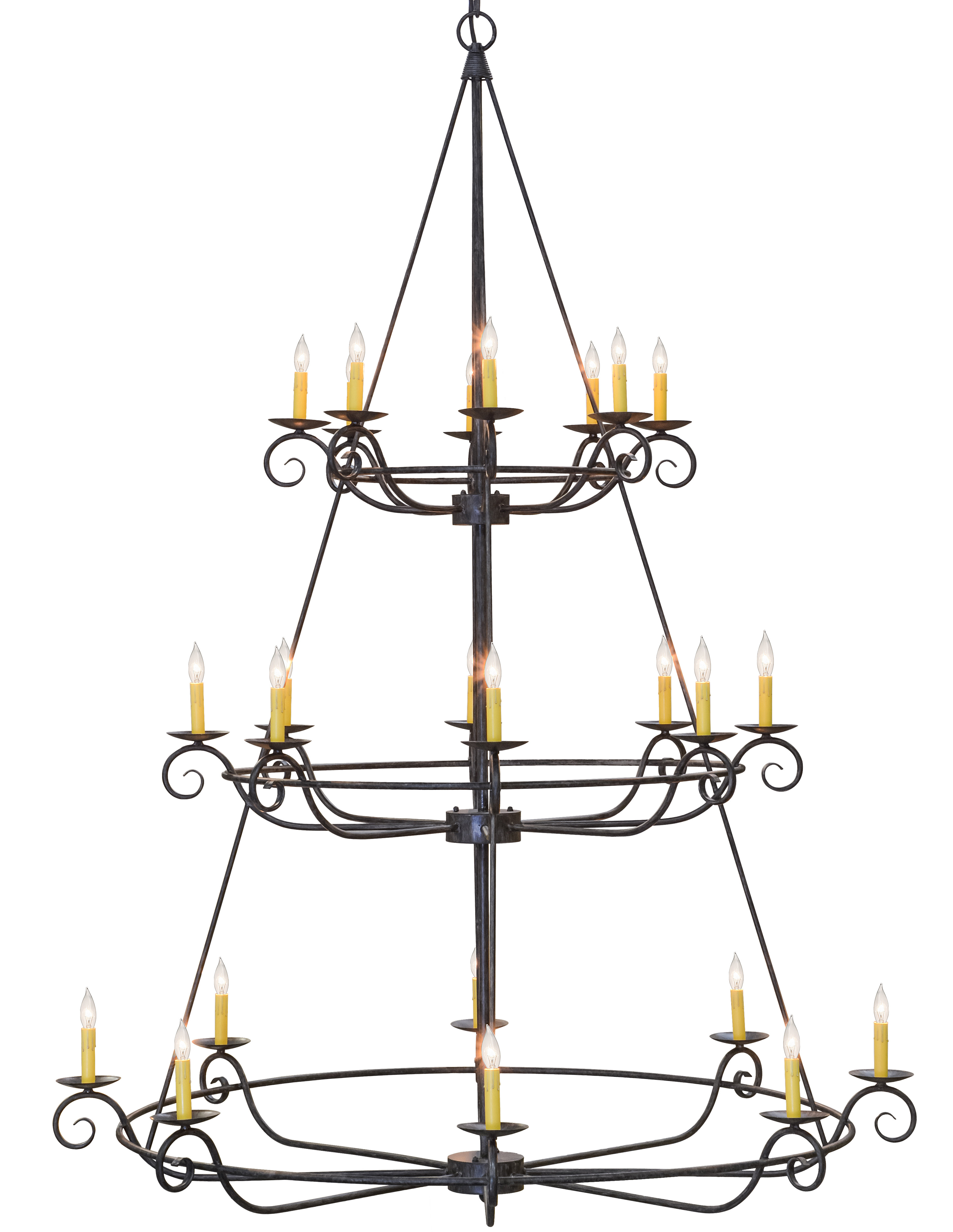 Canora Grey Fosca 24 - Light Candle Style Empire Chandelier - Wayfair ...