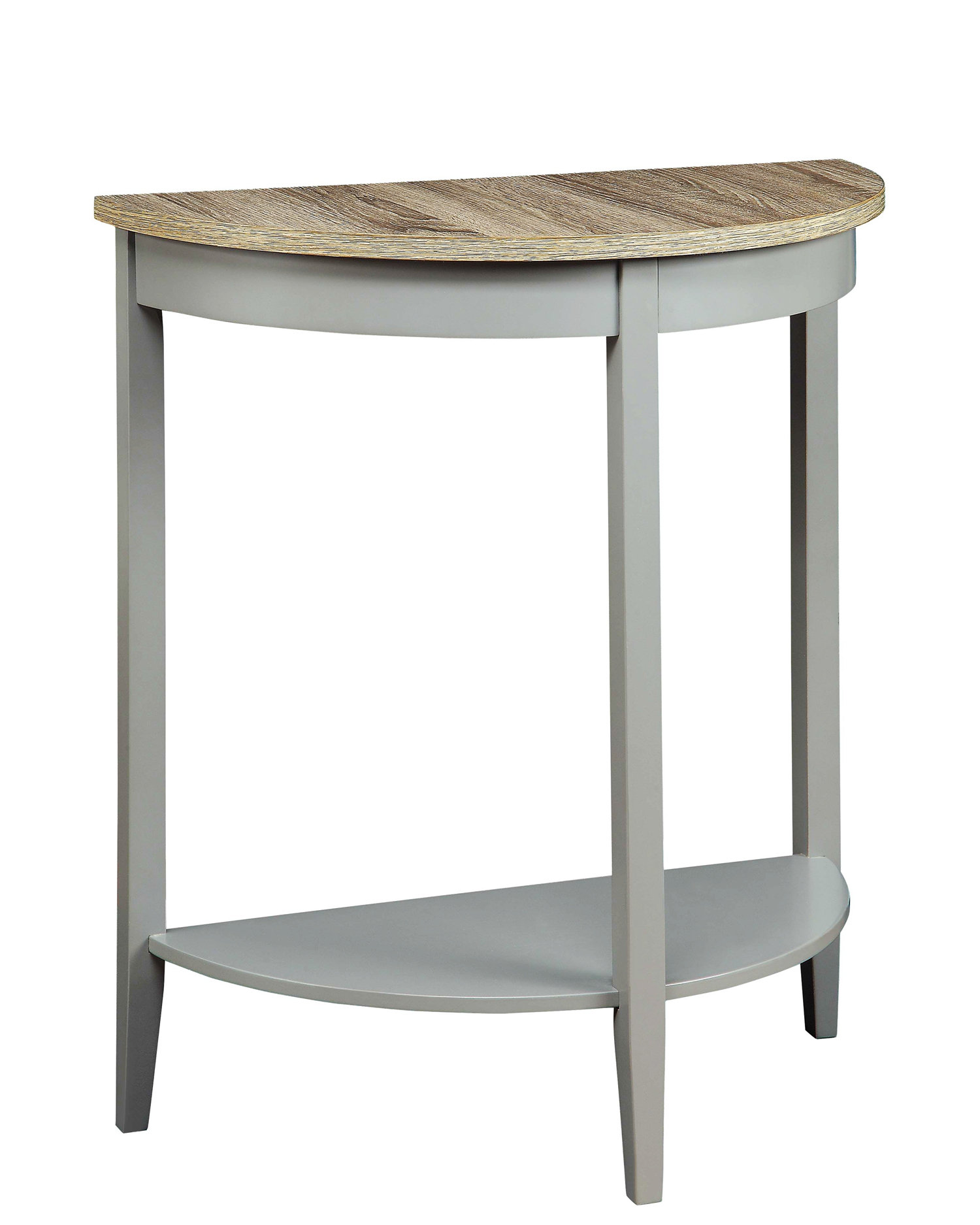 Ebern Designs Effrey 34" Solid Wood Console Table Wood Console Table ...