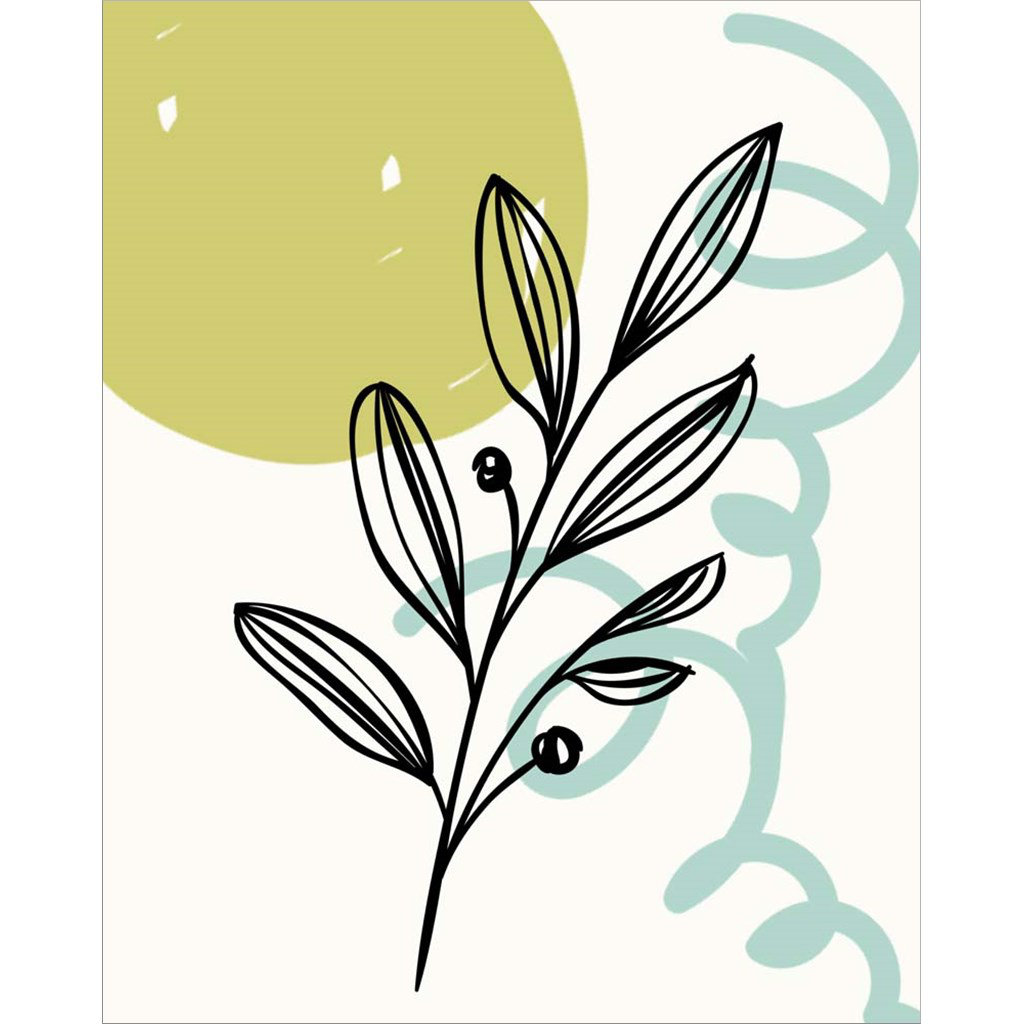 George Oliver Spring Organics 3 by Kimberly Allen - Wrapped Canvas ...