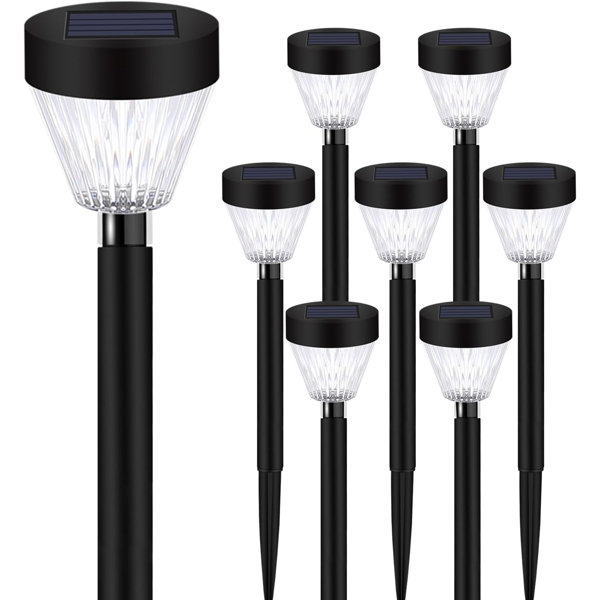 The Holiday Aisle® Solar LED Luminary & Pathway Lights | Wayfair