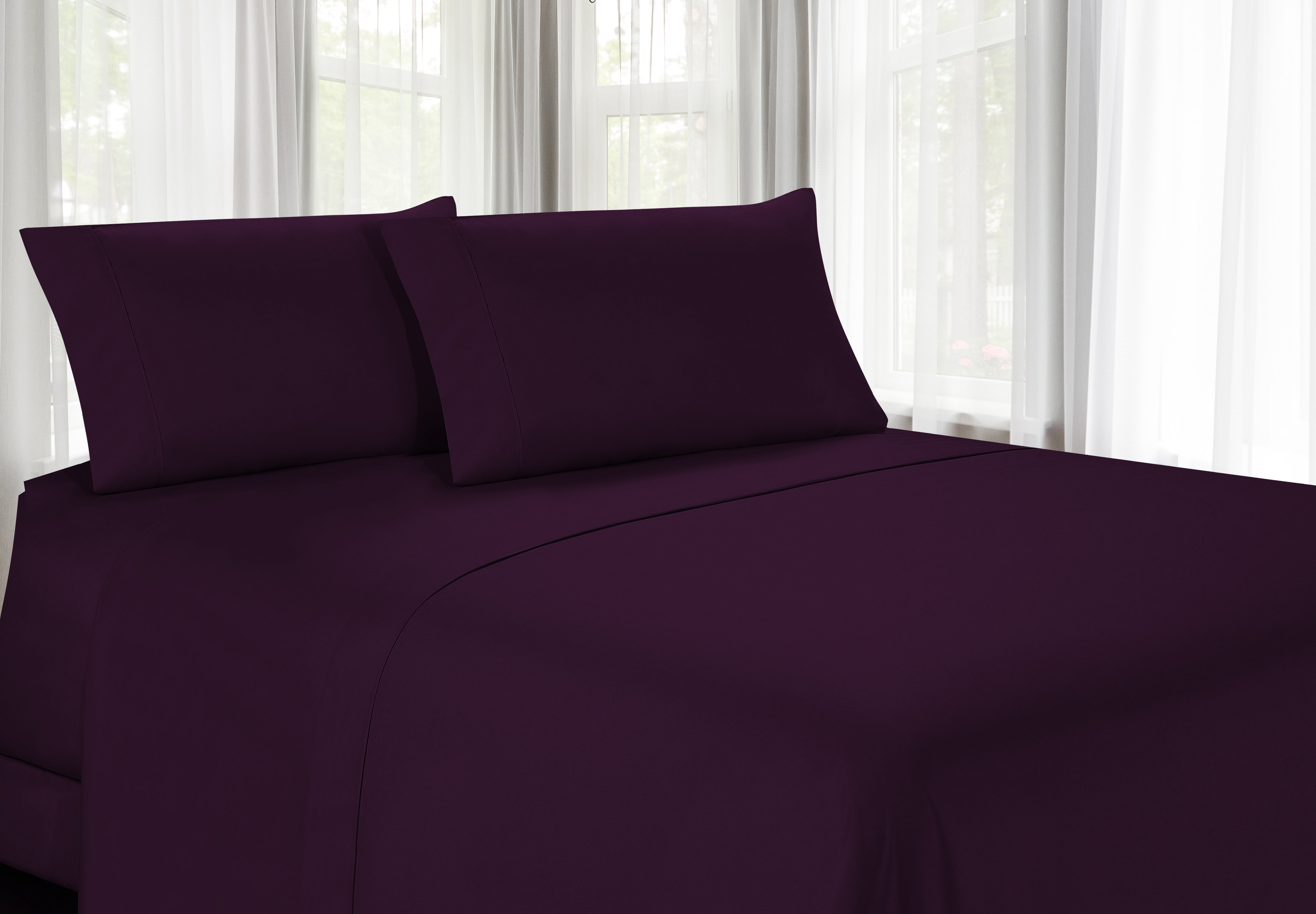 Cathay Home, Inc Solid Colour Omitted Sheet Set - Wayfair Canada