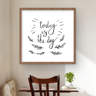 Lark Manor™ Today is the Day - Gray Motivational Print | Home Decor ...