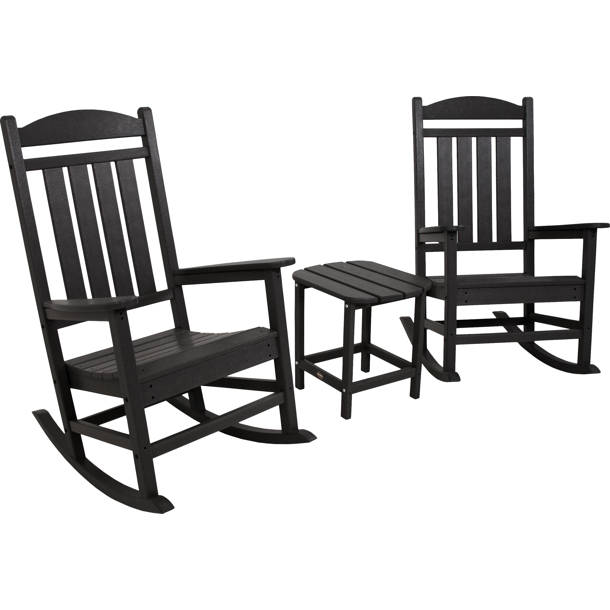 POLYWOOD® Presidential Rocker 3-Piece Set & Reviews | Wayfair