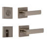 Weslock Complete Transitionale Entry Lever Set with Single Cylinder ...
