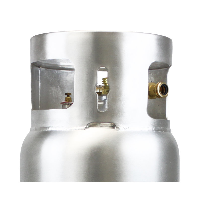 Flame King 33.5LB Empty Aluminum Forklift Propane Tank with Gauge ...