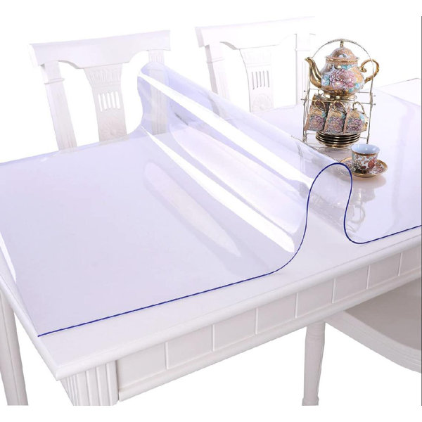 Eider & Ivory™ Clear Desk Cover Protector, 1.5Mm Thick Plastic Desk Pad ...