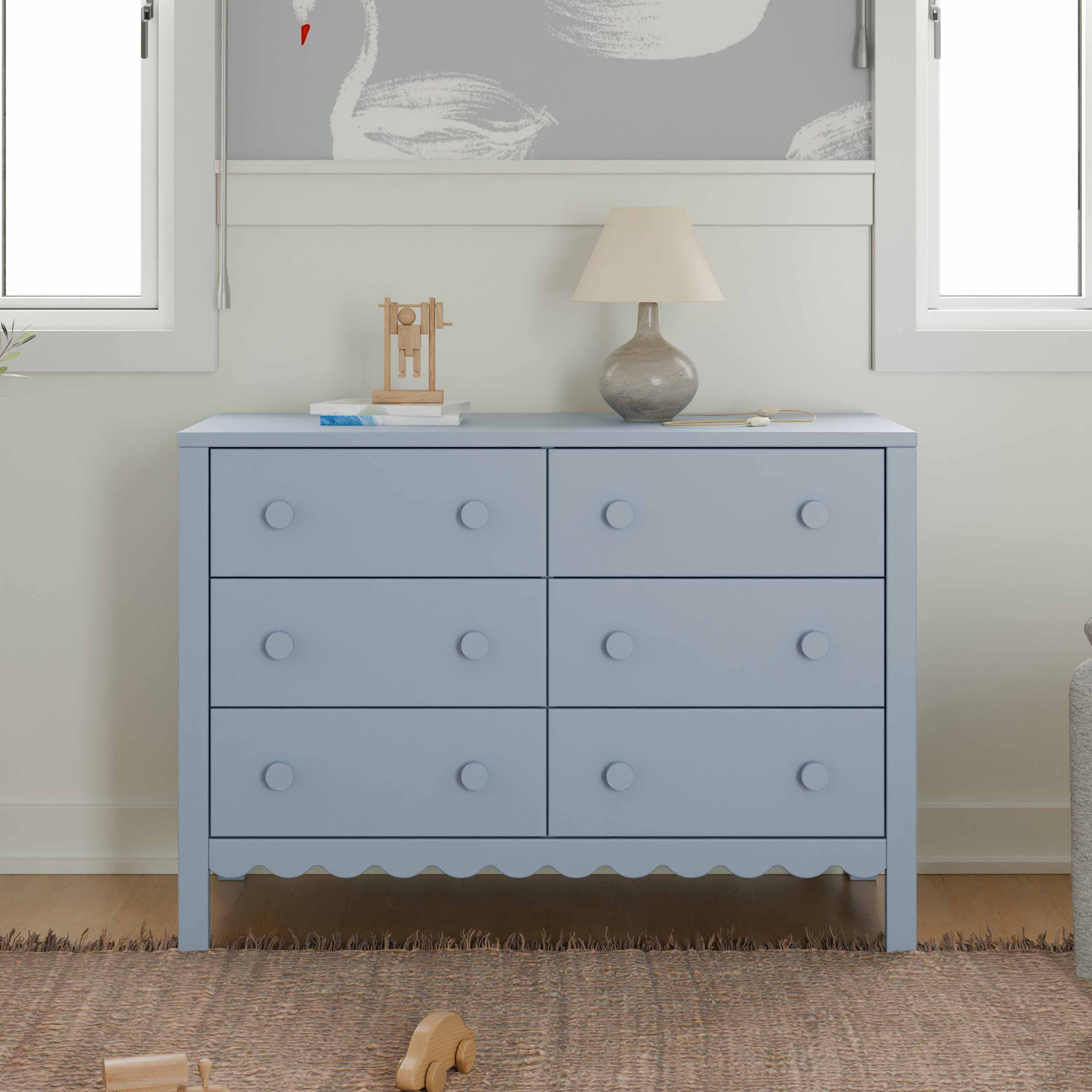 daVinci Sammy Scallop 6-Drawer Dresser "& Reviews" | Wayfair