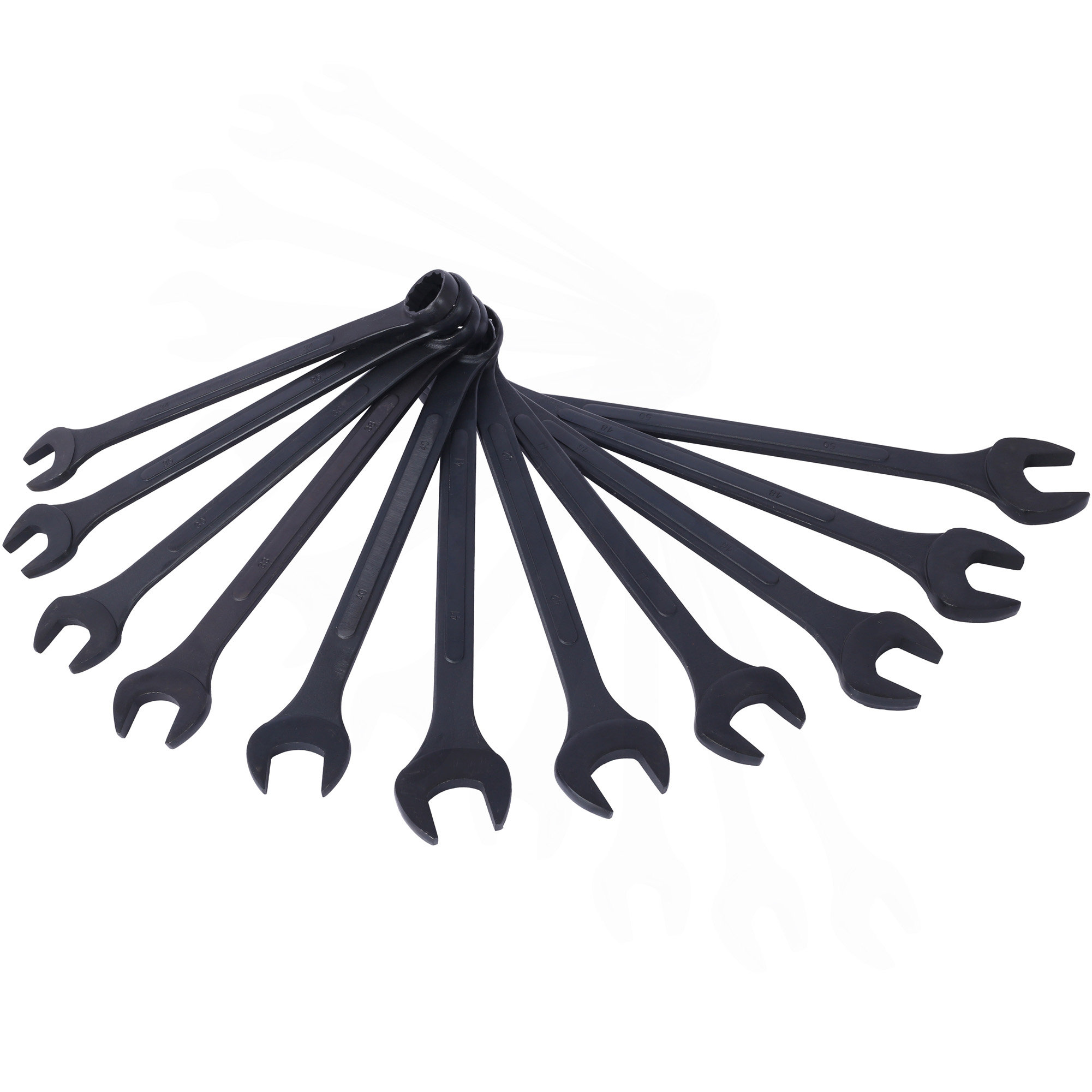 FOSHANZHENGONG Jumbo Combination Wrench Set Extra Large, Metric, 11 ...