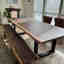 Union Rustic Lemay Iron Trestle Dining Table & Reviews - Wayfair Canada