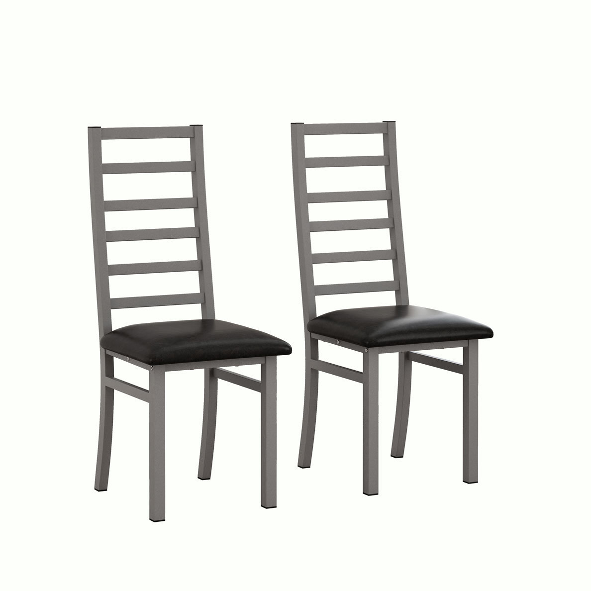 Red Barrel Studio® Metal Dining Chairs Set of 2 | Wayfair