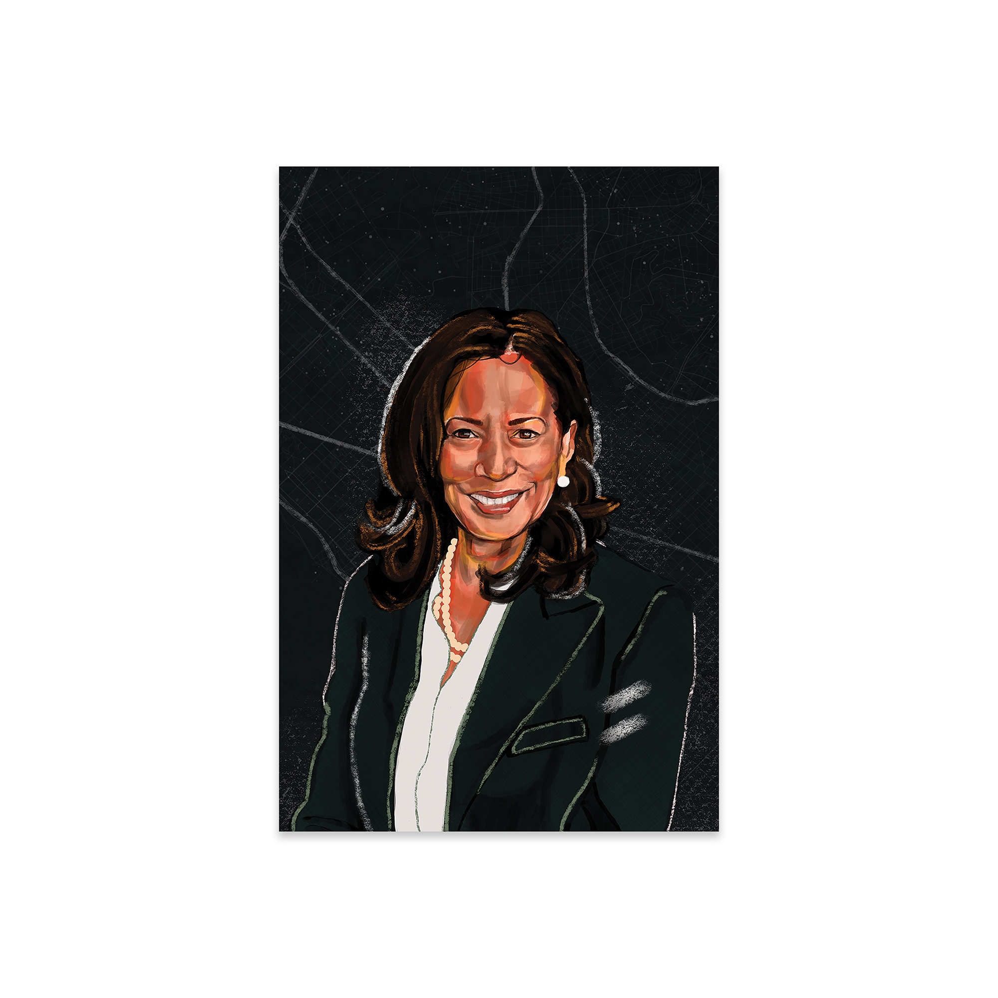 Mercer41 Kamala Harris by Domonique Brown | Wayfair