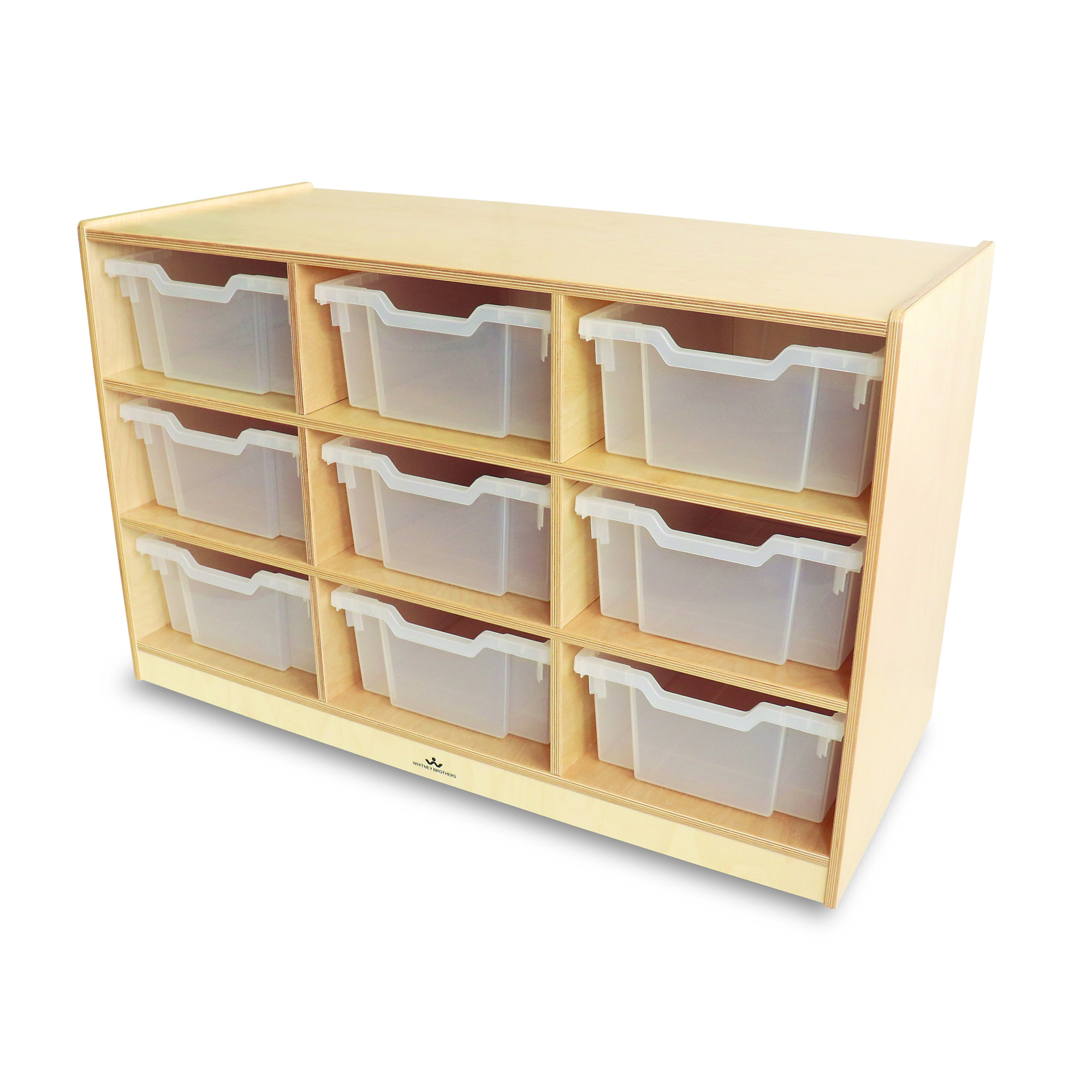 Whitney Brothers® 9 Compartment Cubby with Caster | Wayfair