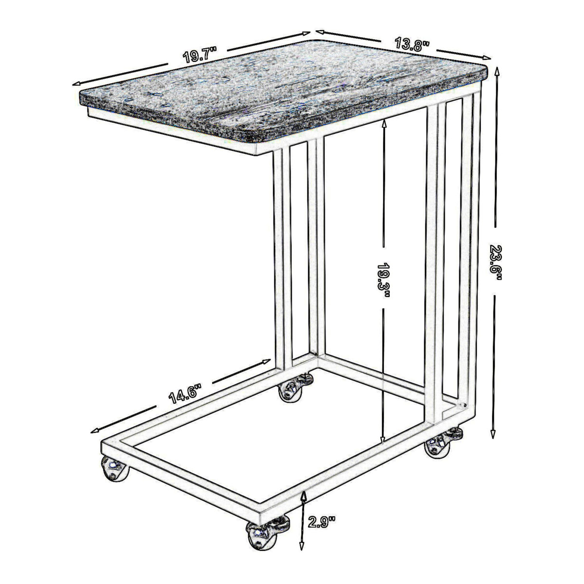 Williston Forge Nott Wooden End Table & Reviews | Wayfair