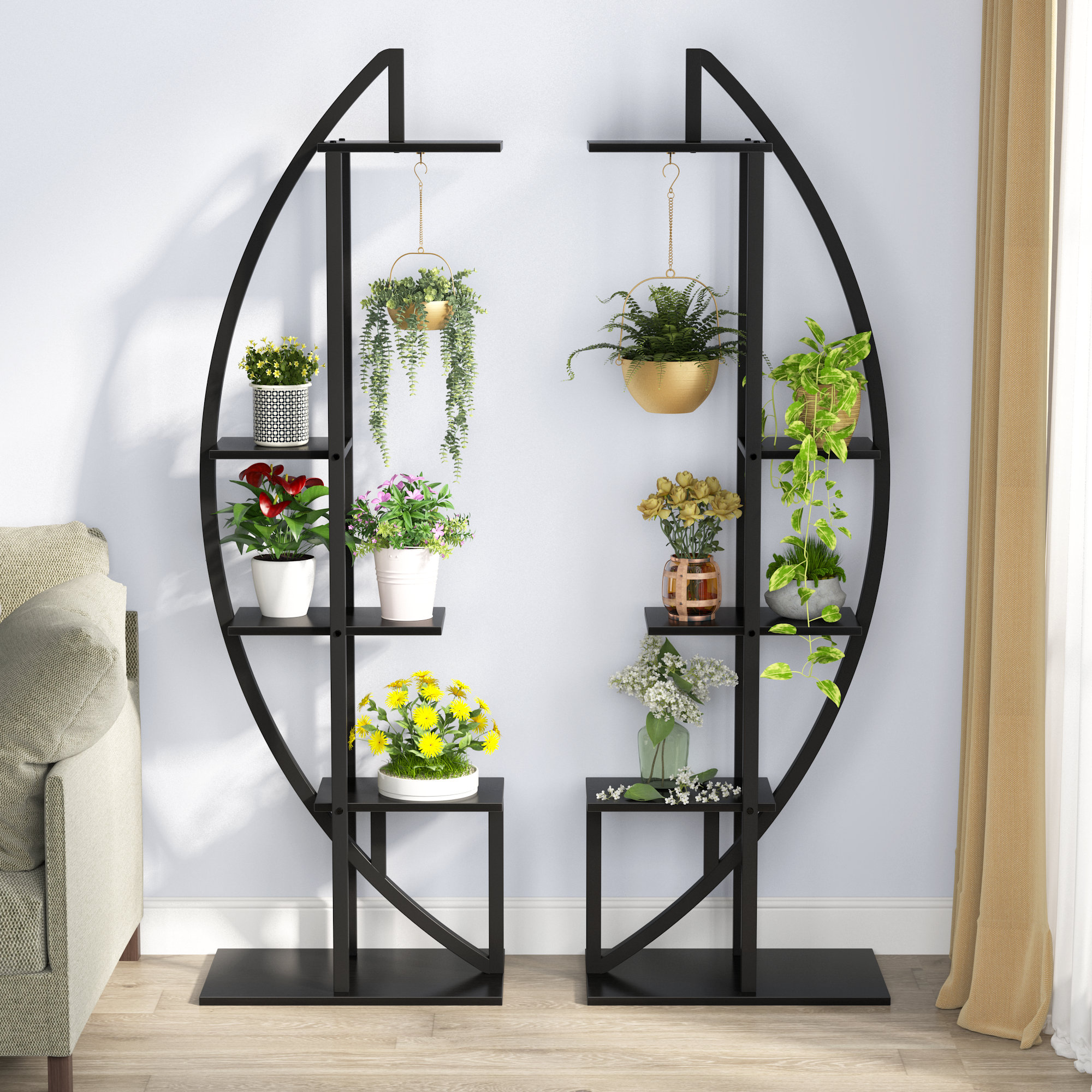 Latitude Run® Felike Free Form Etagere Plant Stand & Reviews - Wayfair ...