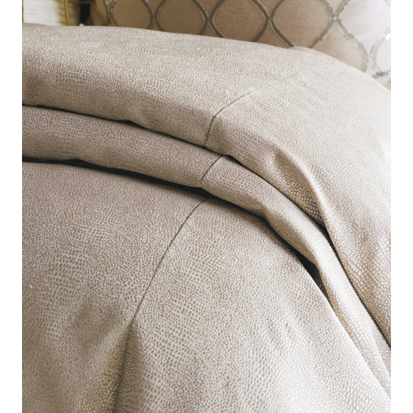 Eastern Accents Bardot Faux Leather Comforter & Reviews | Wayfair