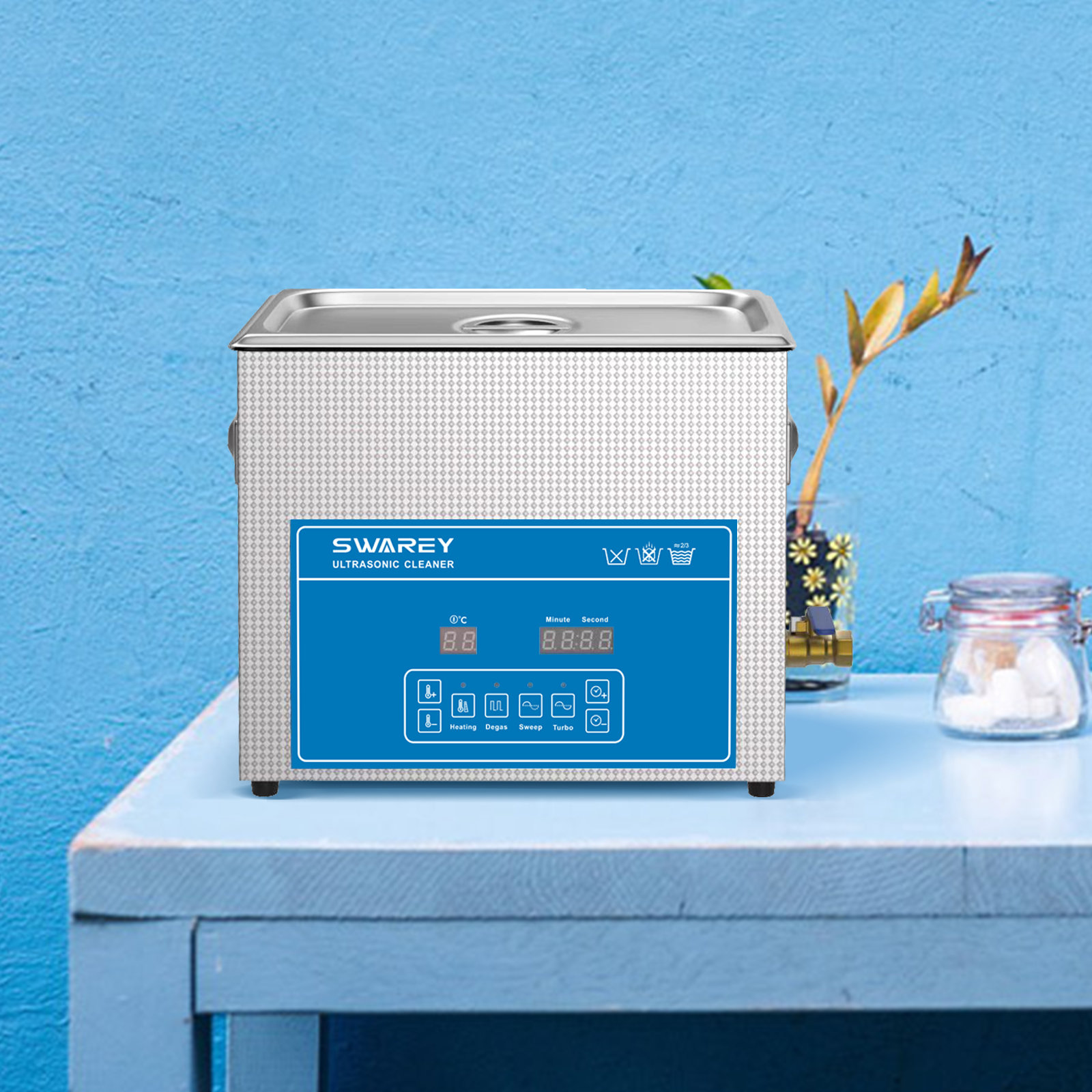 SWAREY Ultrasonic Cleaner Metal Jewelry Watch Cleaner | Wayfair