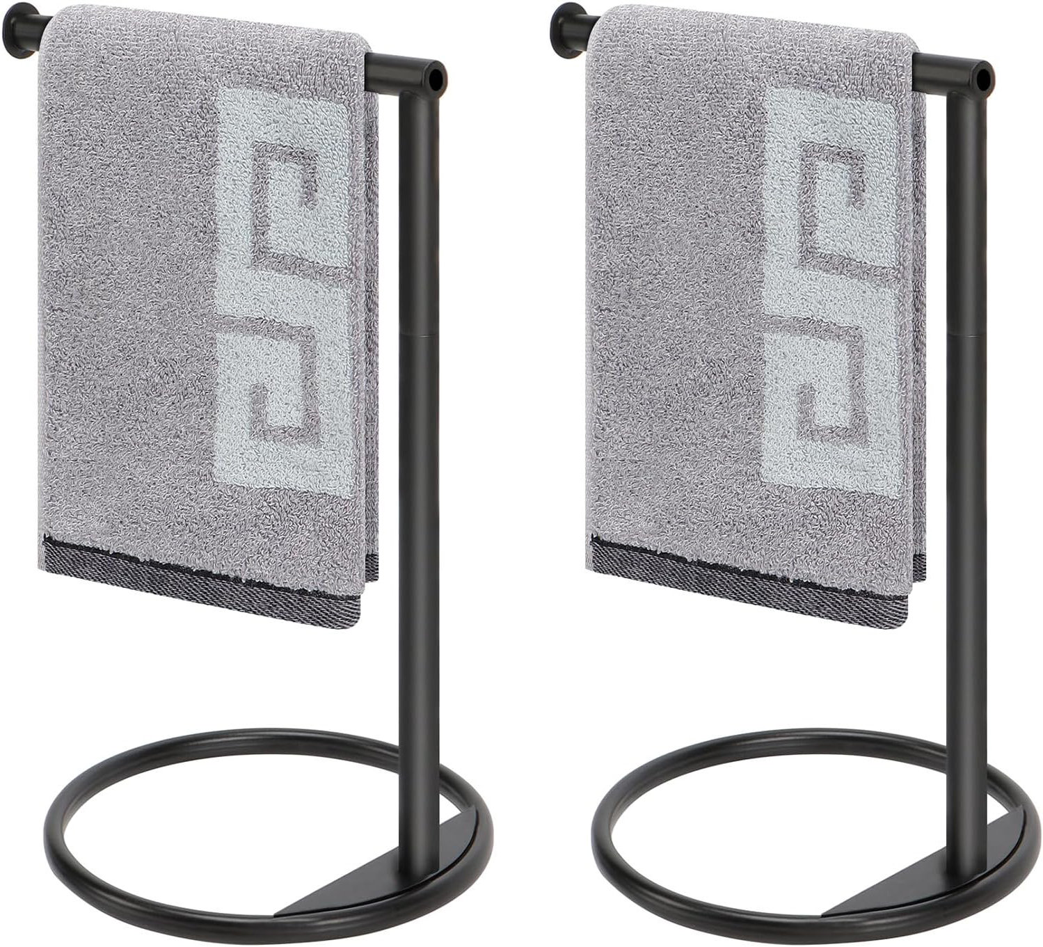 Beloky Thick metal L-shaped towel Ring rack (2 sets) - Wayfair Canada