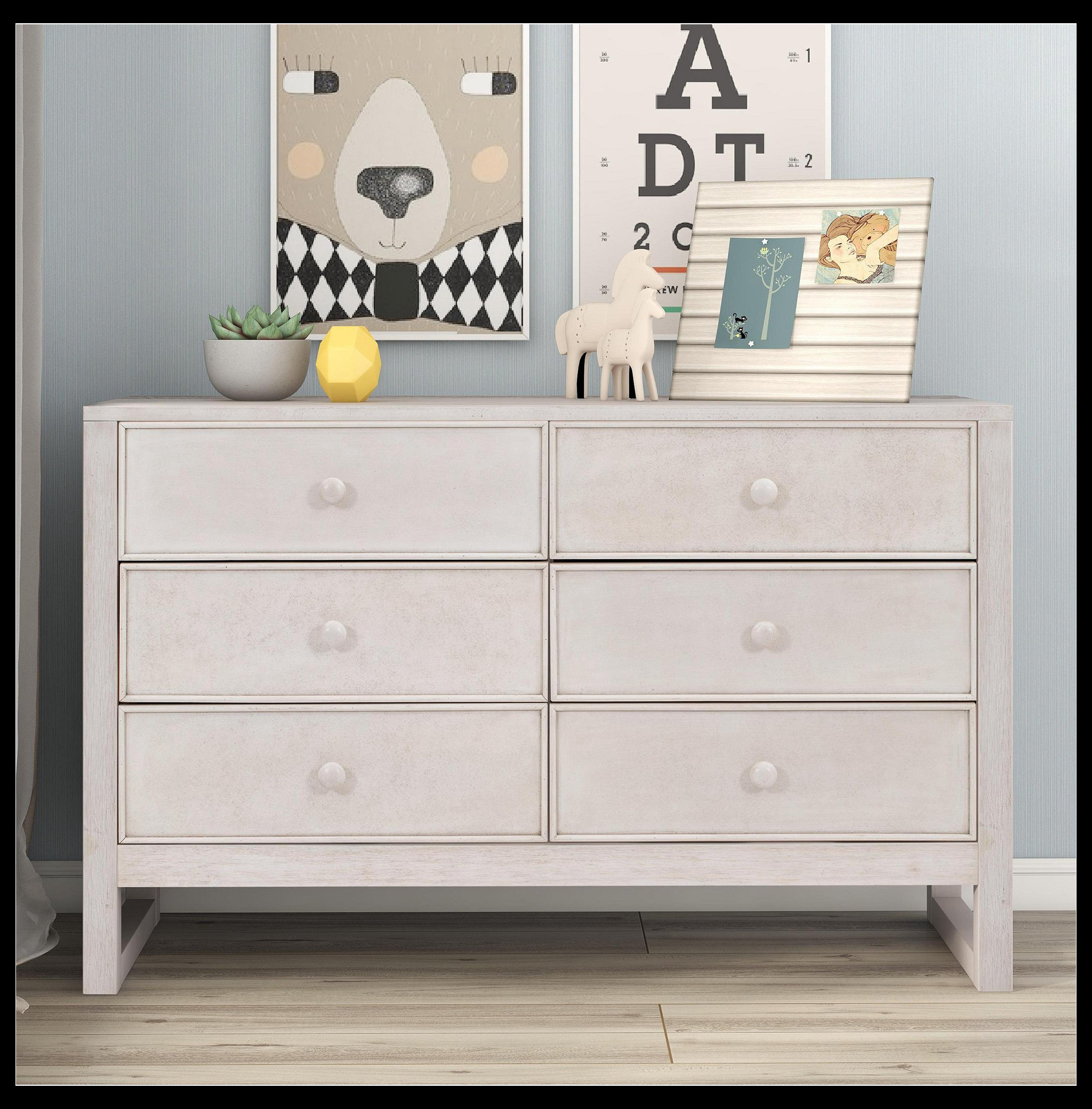 Latitude Run® Rodericka 6 - Drawer Dresser | Wayfair