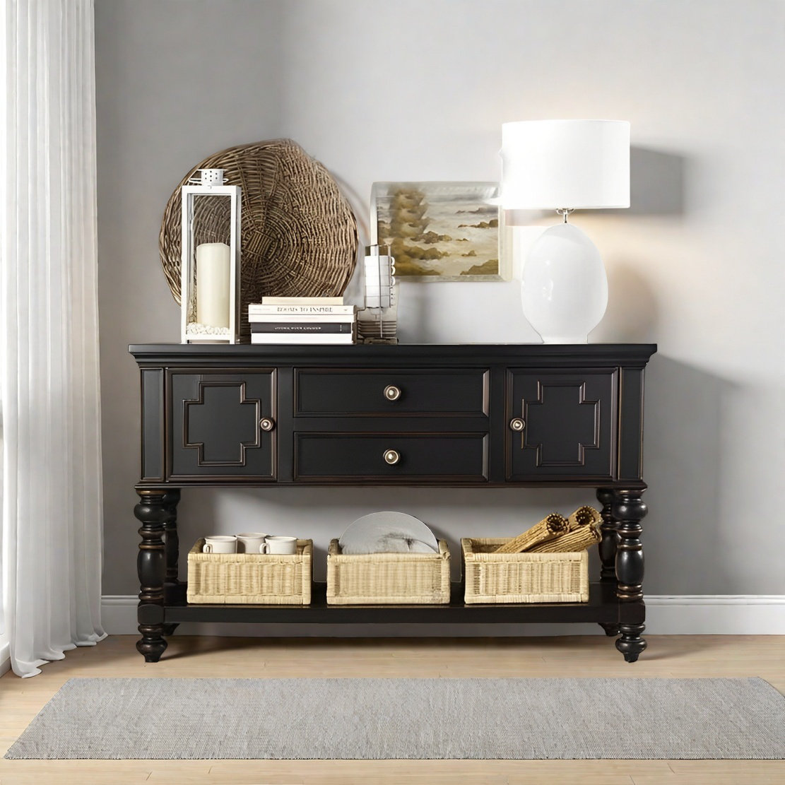 interanest Retro Minimalist Multifunctional Console Table - Wayfair Canada