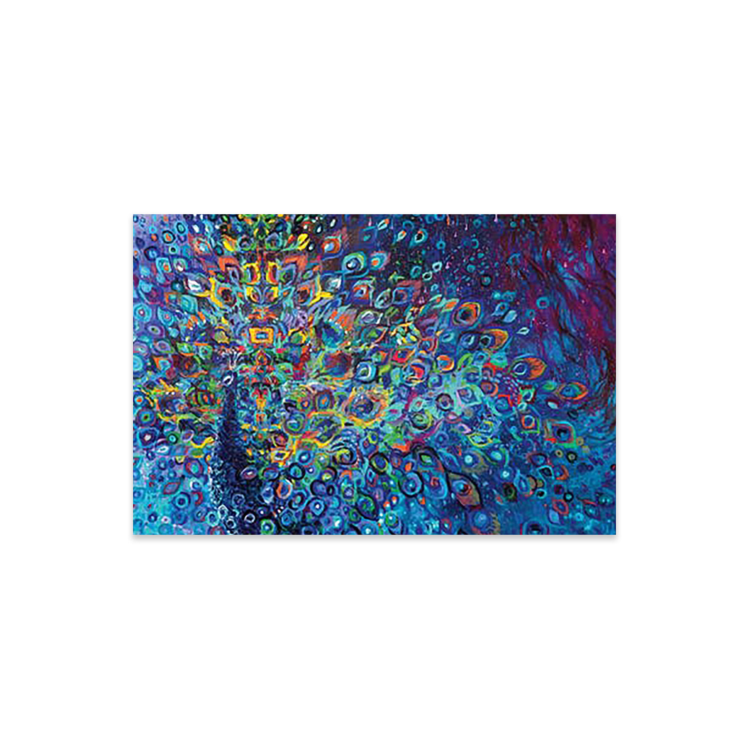 Bungalow Rose Blue Avian by Iris Scott - Unframed Graphic Art | Wayfair