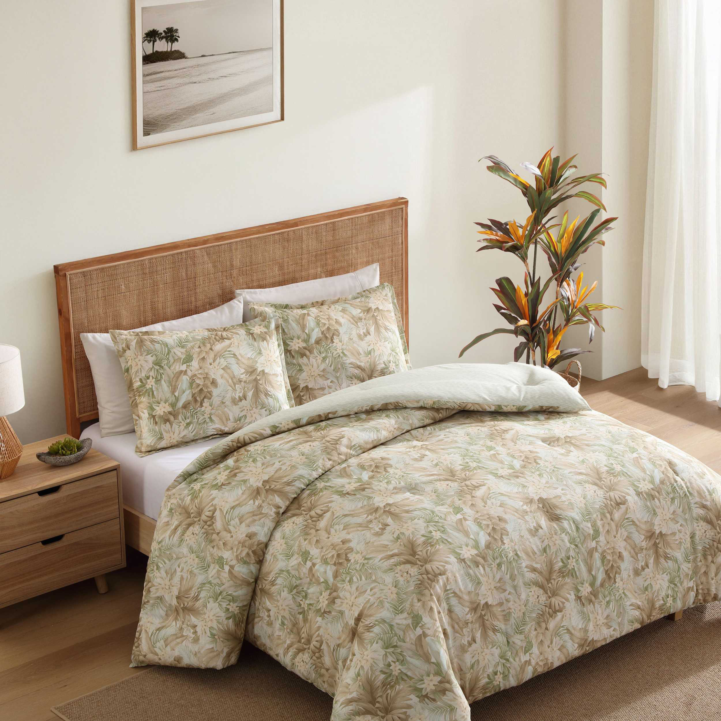 Tommy Bahama Home Tommy Bahama Palm Paradise Cotton Green Comforter Set ...