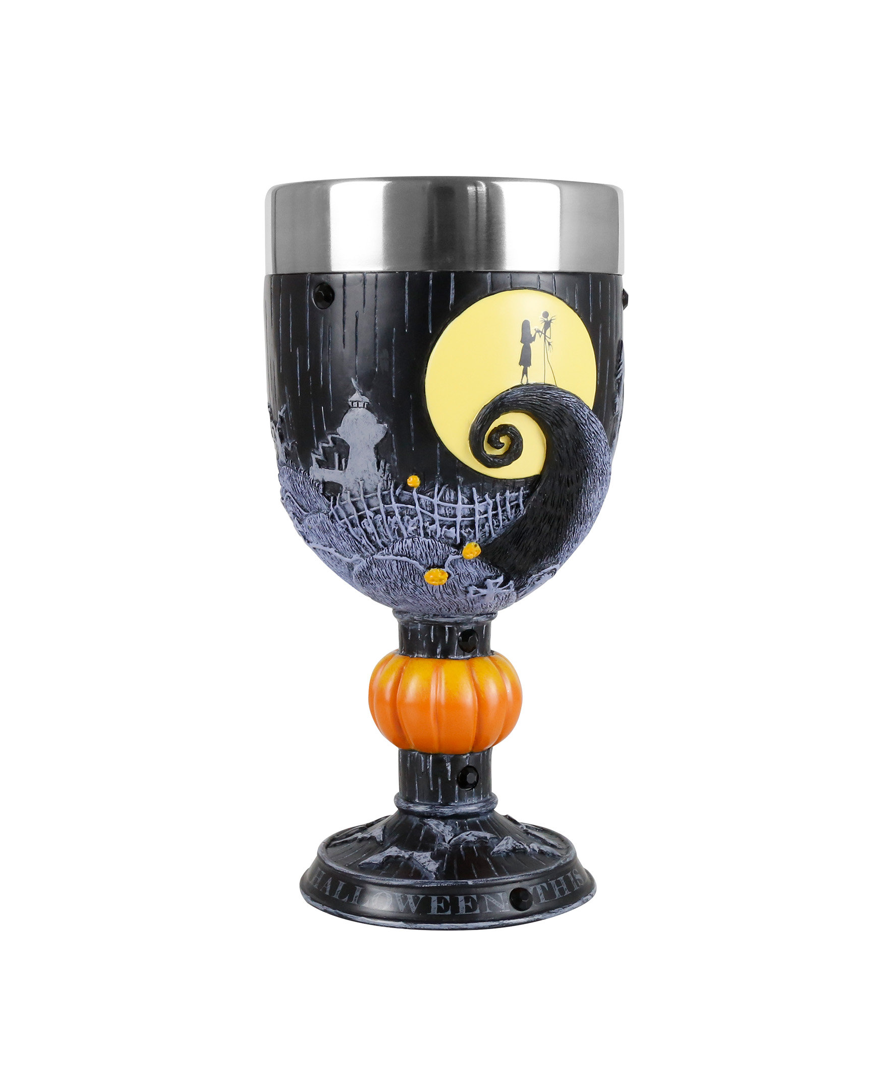 enesco Disney Showcase Nightmare Before Christmas Goblet 7.1in H | Wayfair