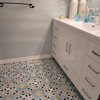Villa Lagoon Tile Tangier 8" x 8" Cement Patterned Wall & Floor Tile ...