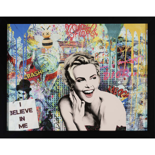 RFA Decor H. Scott Graffiti Icon 2 Framed On Paper by H. Scott Print ...