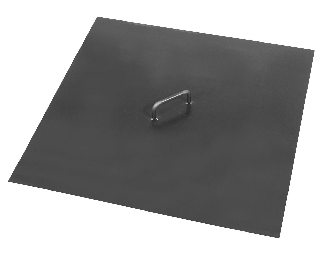 Dakota Fields Square Brazier Cover 50X50 Cm In Natural Steel | Wayfair ...