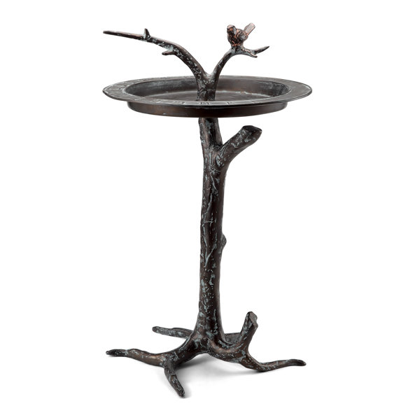 SPI Home Bird & Twig Sundial/birdbath 3 | Perigold