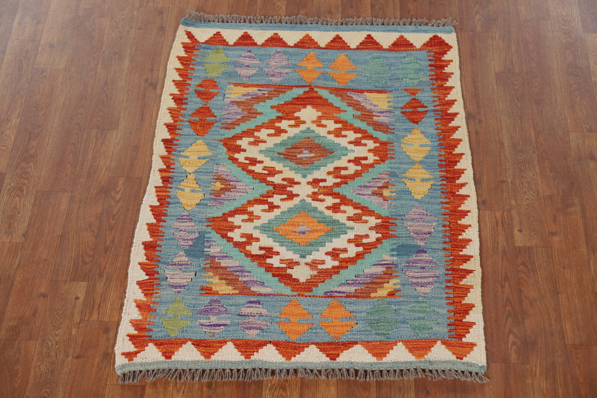Dakota Fields South Western Kilim Oriental Accent Rug 3x4 | Wayfair