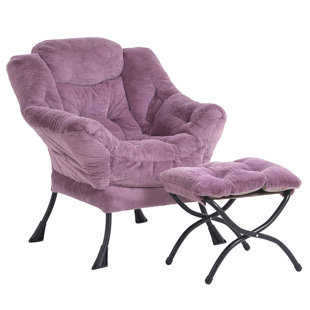 Purple Velvet Accent Chairs You'll Love | Wayfair