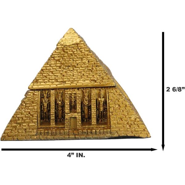 Mercer41 Gods Of Egypt Pharaoh The Great Pyramid Of Khufu Small Hinged ...