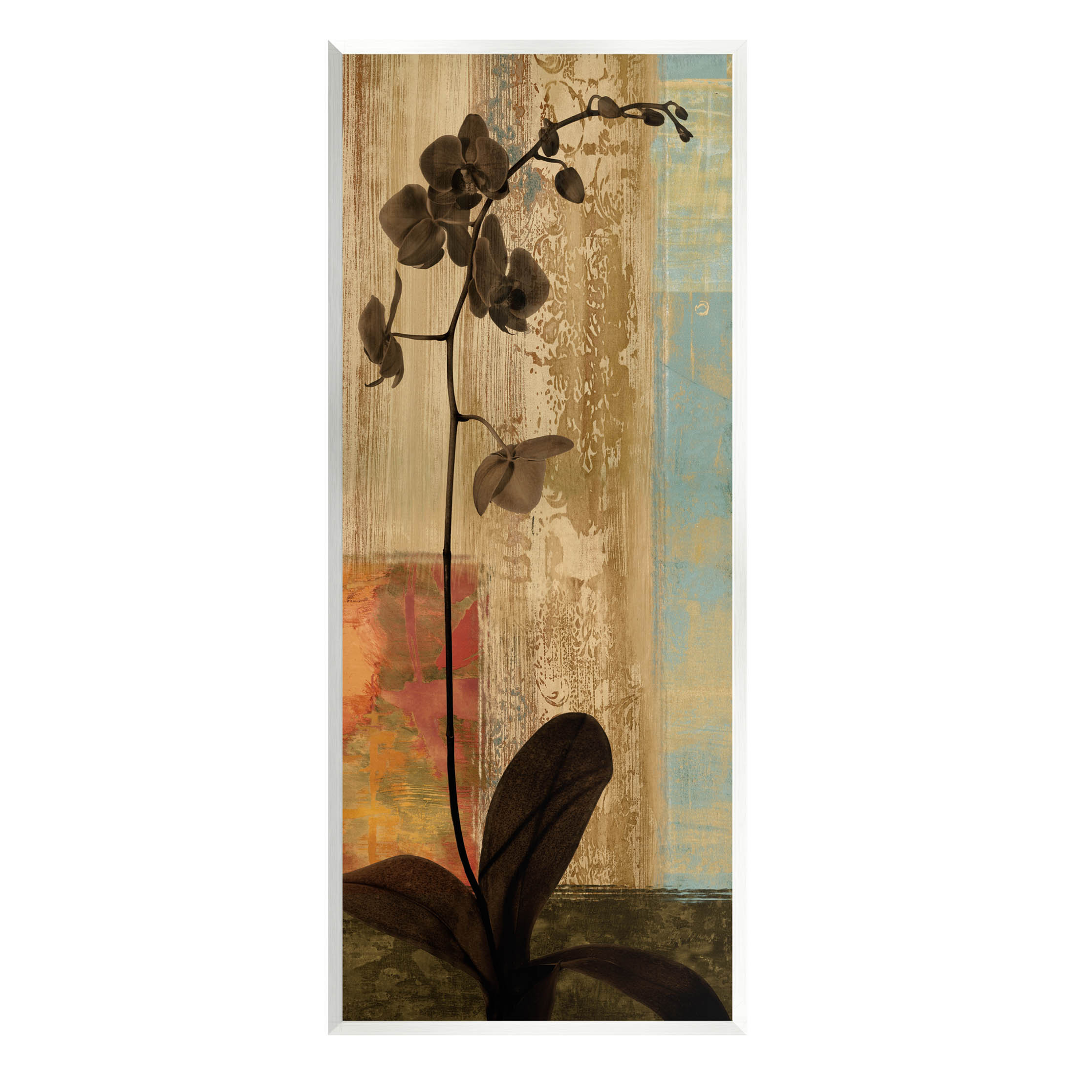 Winston Porter Rustic Orchid Geometric Abstract by Chris Donovan ...