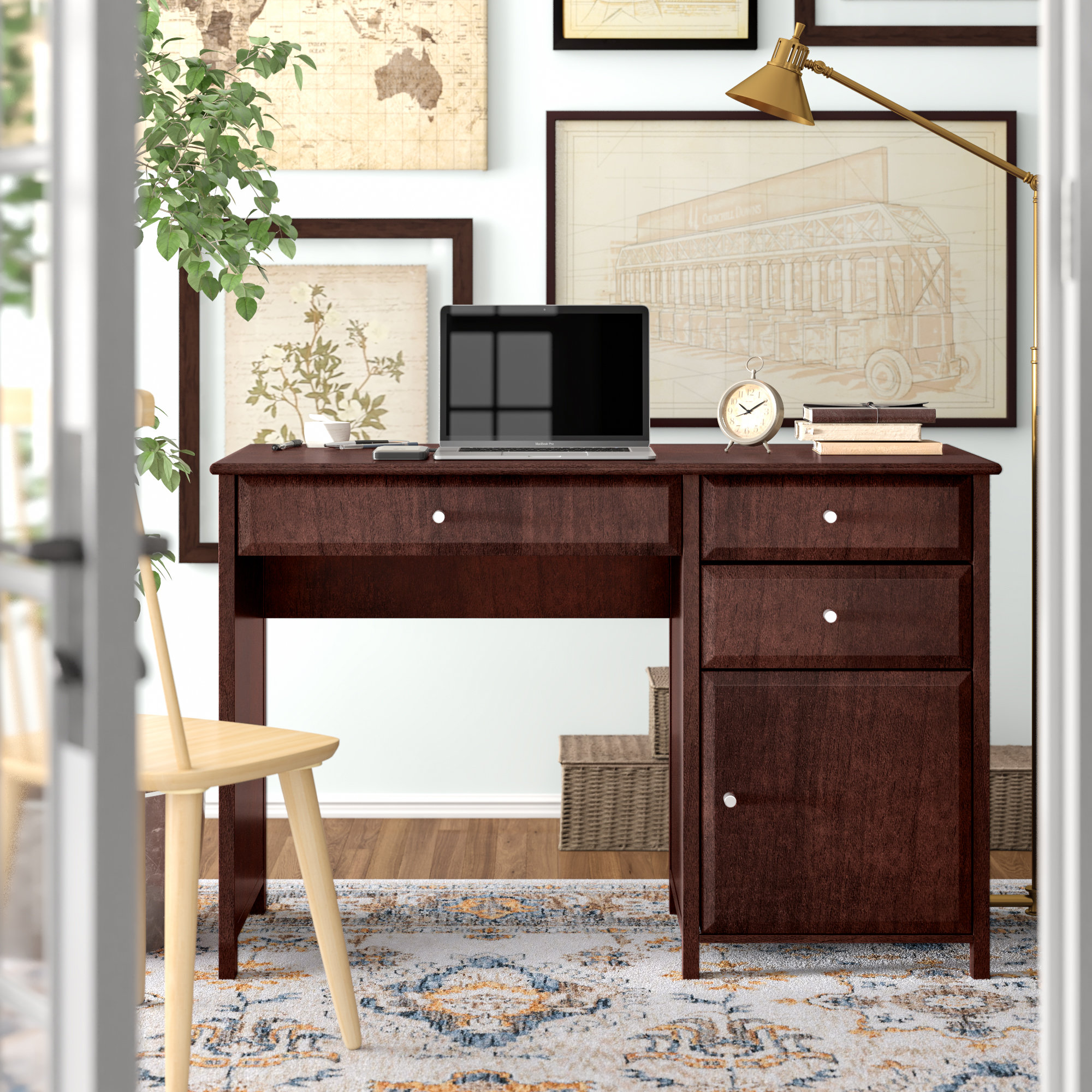 Red Barrel Studio® Gifford Desk & Reviews | Wayfair