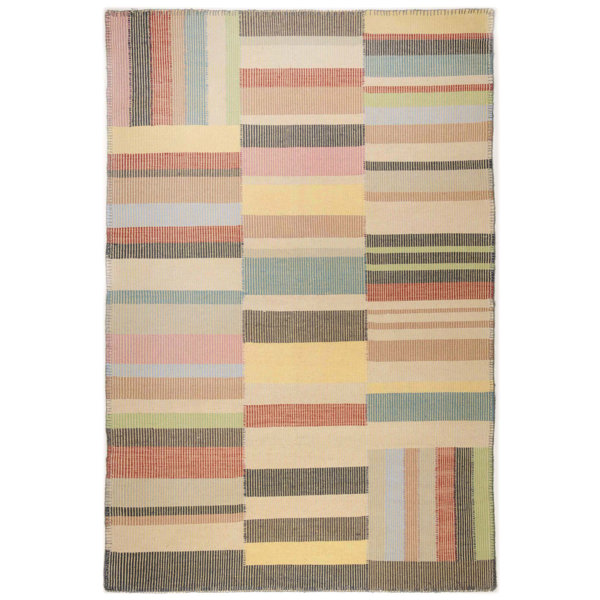 Theko Patterned Wool Area Rug | Wayfair.co.uk