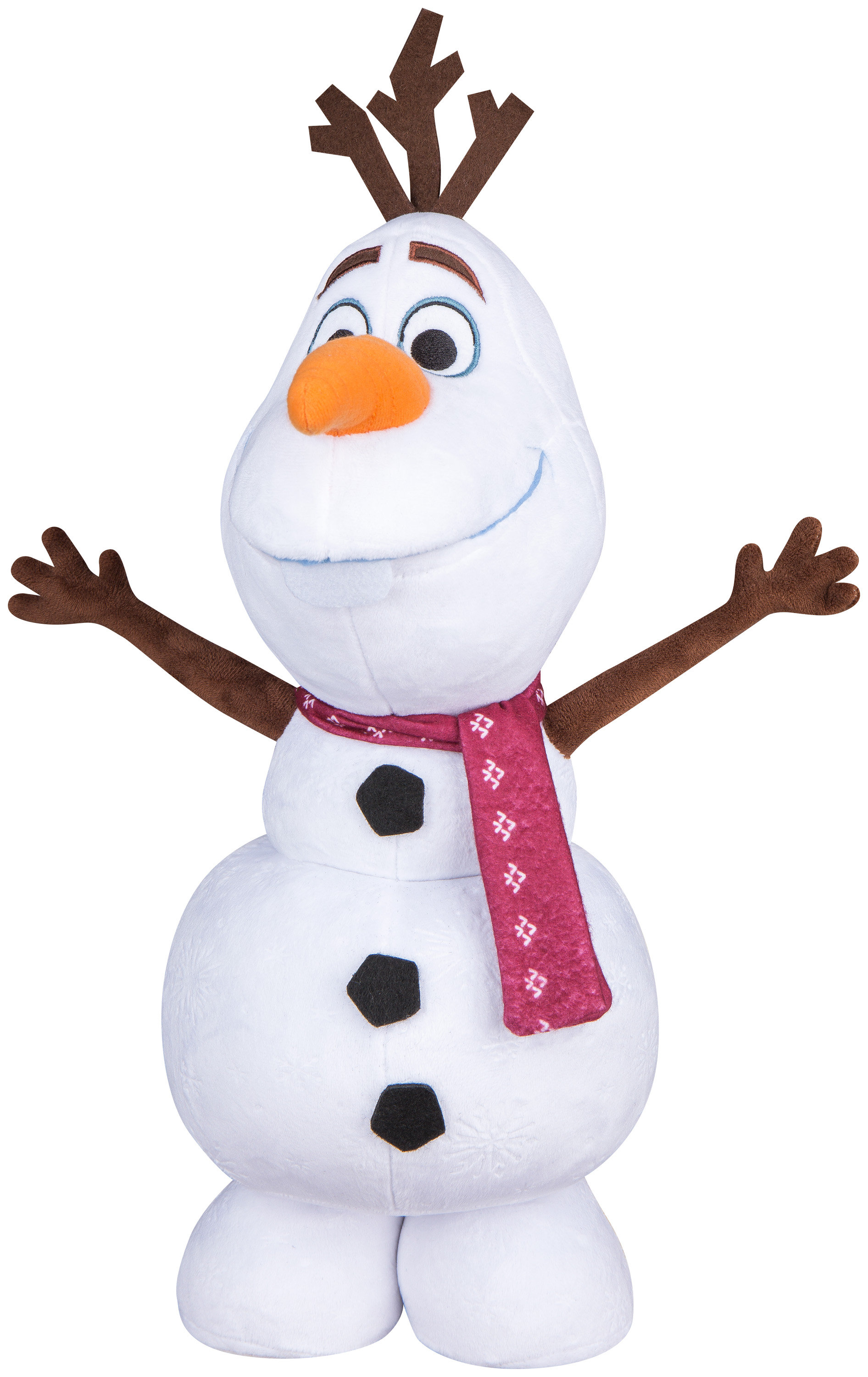 Gemmy Industries Holiday Greeter-Olaf with Red Scarf-Disney - Wayfair ...