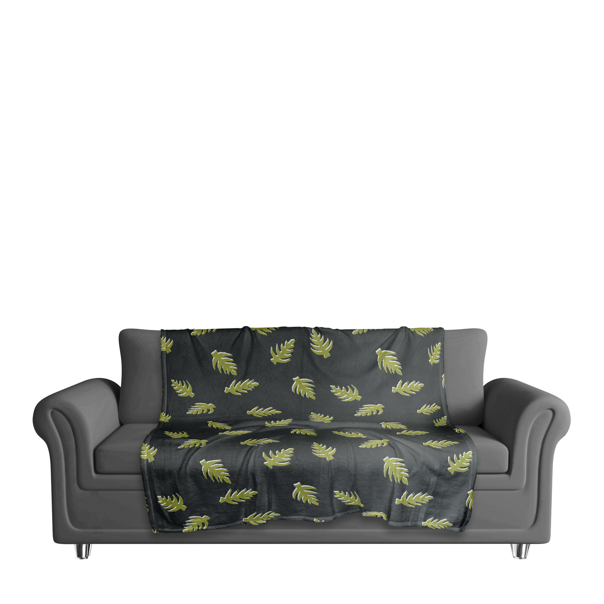 Designs Direct Creative Group Palm Throw | Wayfair