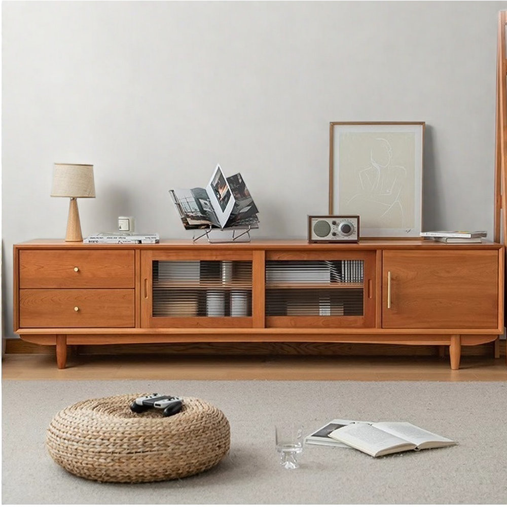 Finaewg Japanese style living room TV cabinet | Wayfair