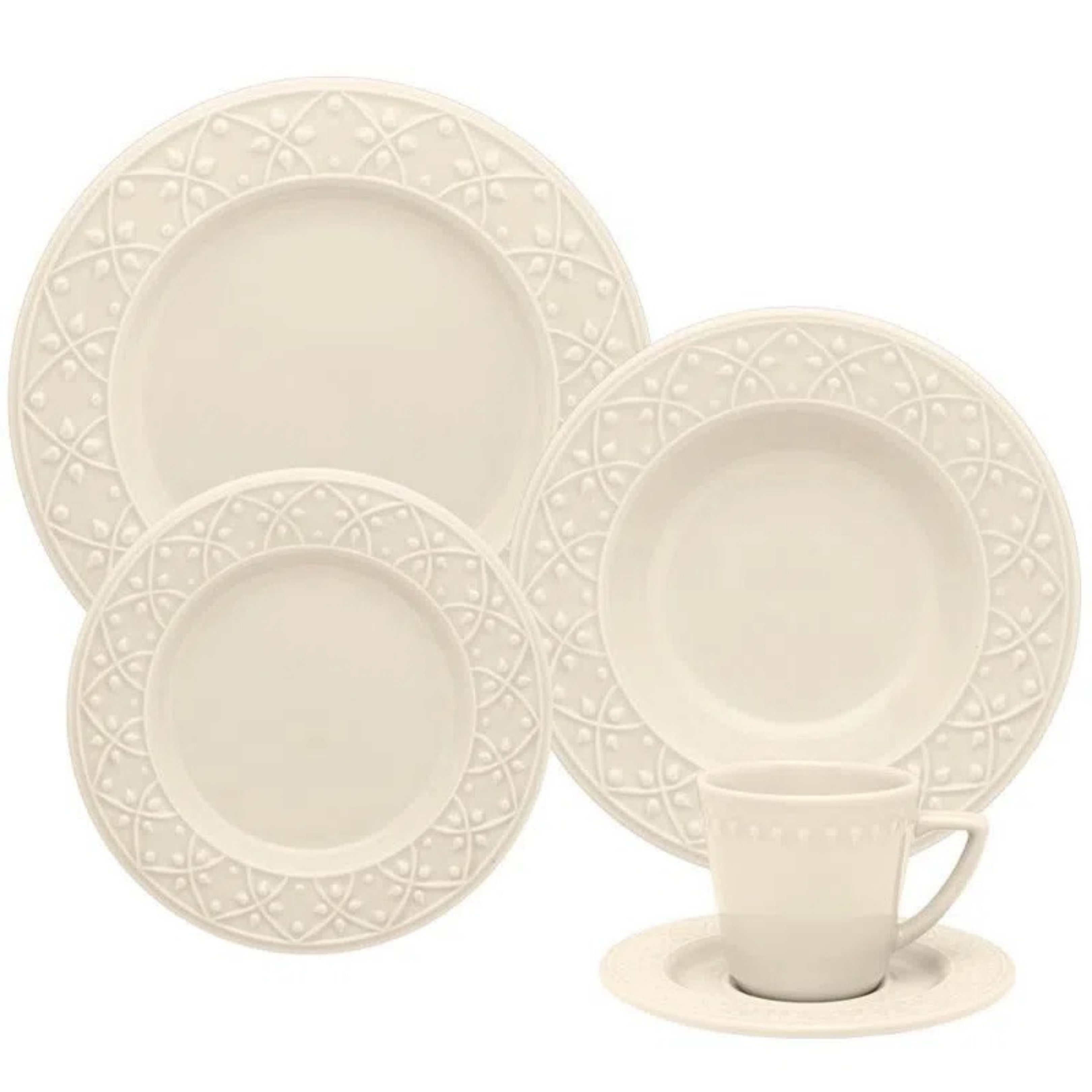 Red Barrel Studio® Janaeh Bay 20 Pieces Dinnerware Set, Service For 4 ...