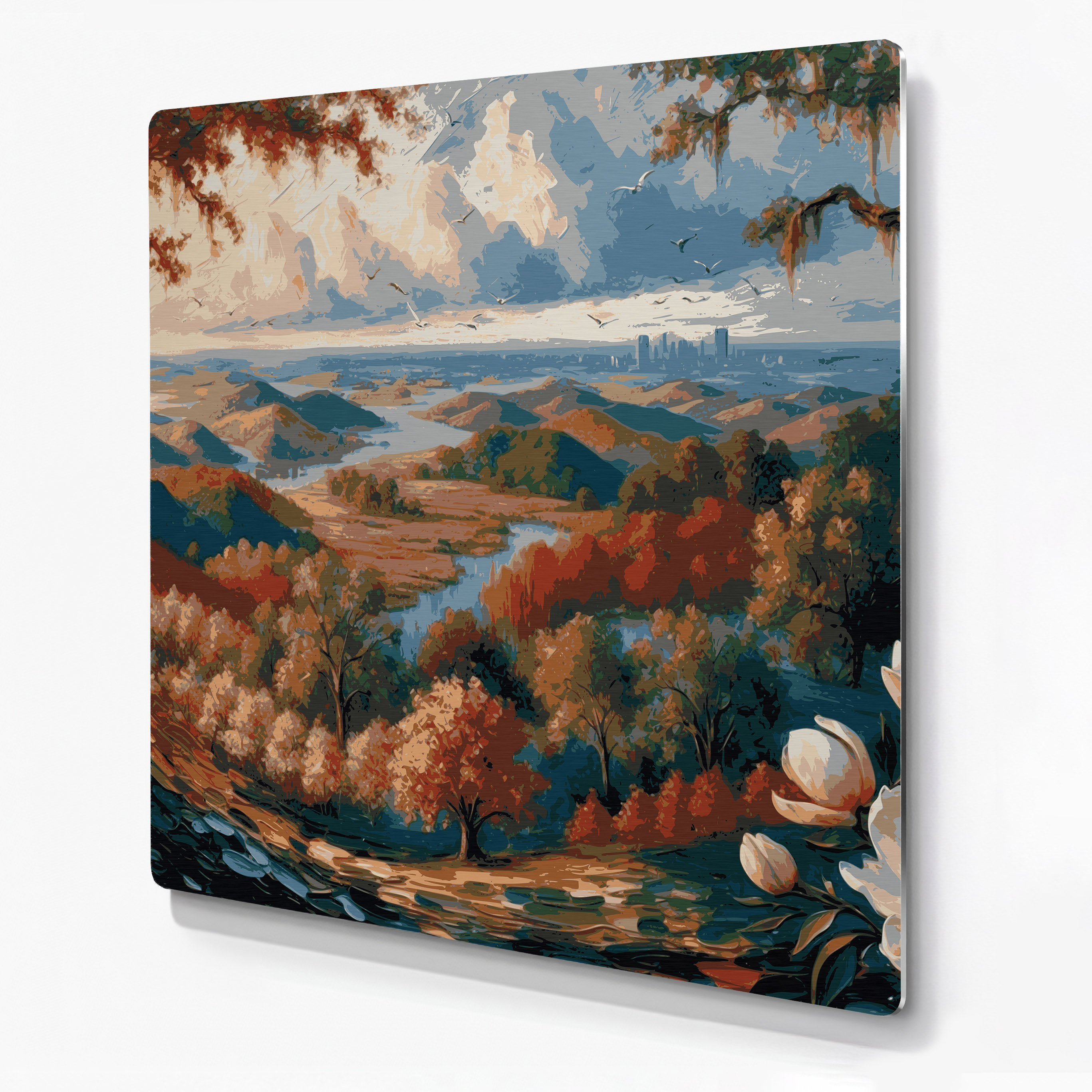 Brayden Studio® USA State Georgia Black Metal Wall Art | Wayfair