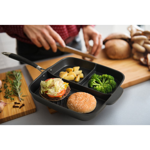Master Pan Aluminum Non Stick Skillet Set & Reviews | Wayfair