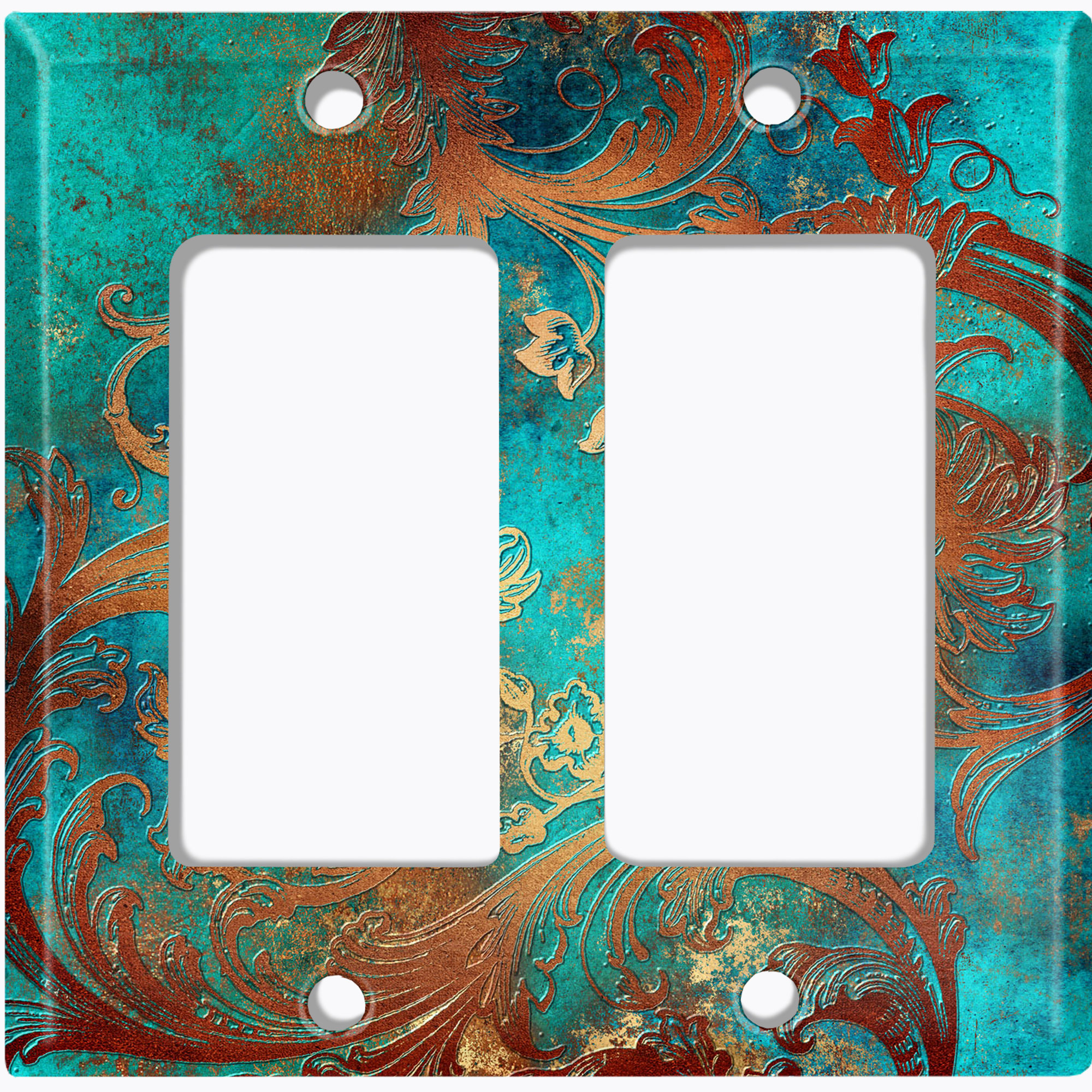 WorldAcc 2-Gang Toggle Light Switch Wall Plate | Wayfair
