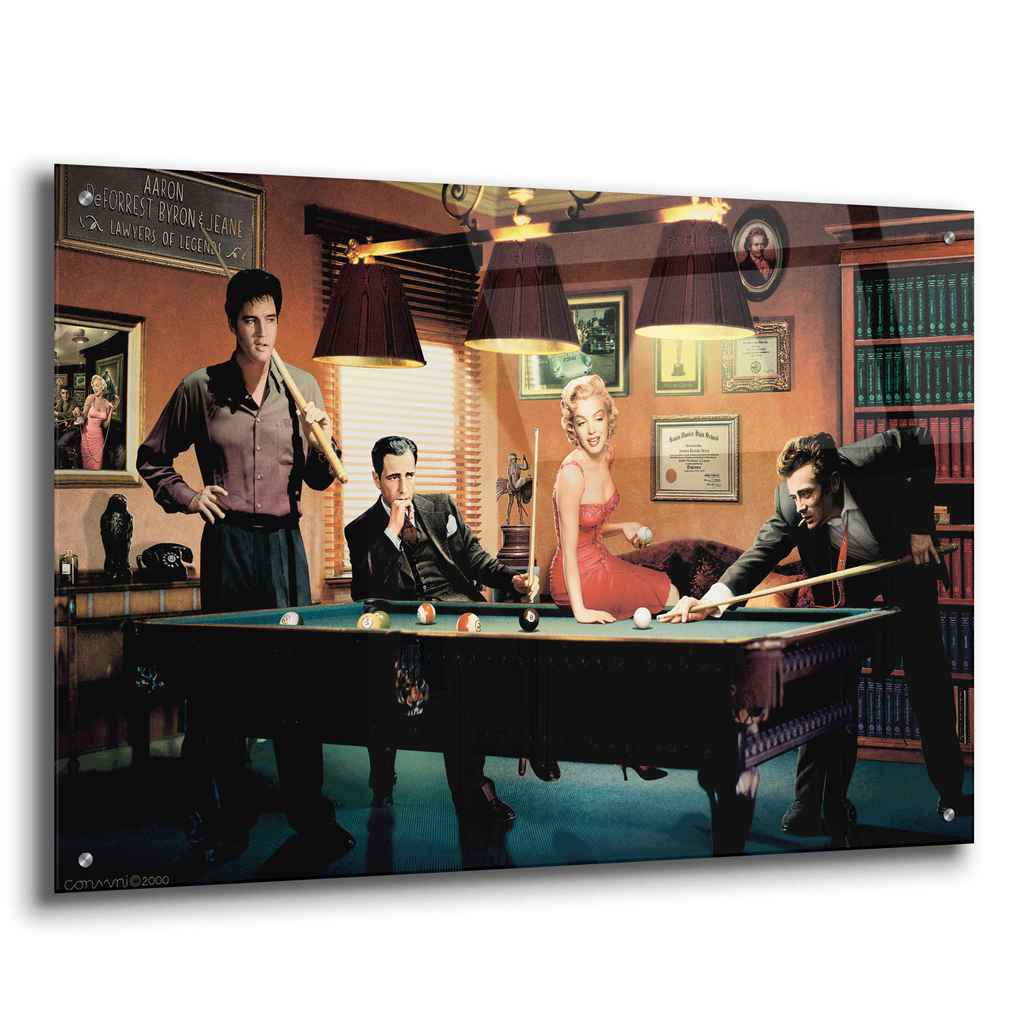 Red Barrel Studio® Legal Action' By Chris Consani, Acrylic Glass Wall ...