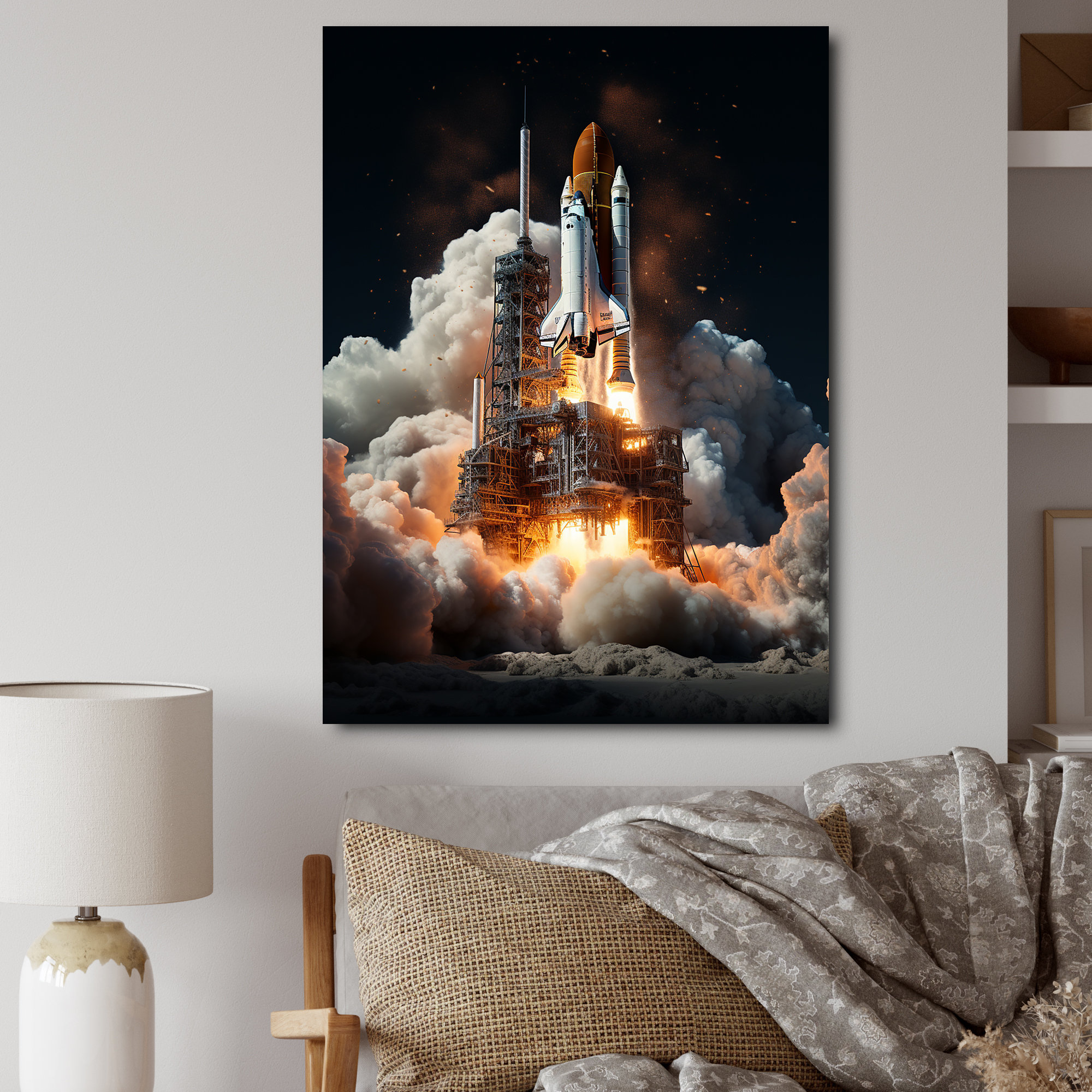 17 Stories Torval Space Shuttle Payload Deployment III | Wayfair